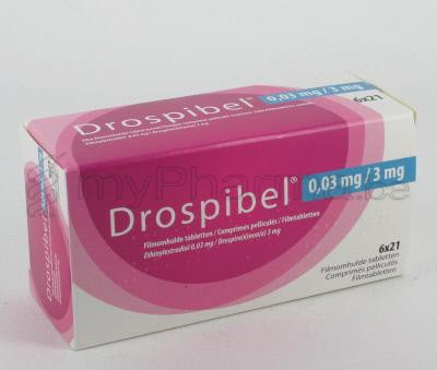 DROSPIBEL 0,03 MG 6X21 COMP